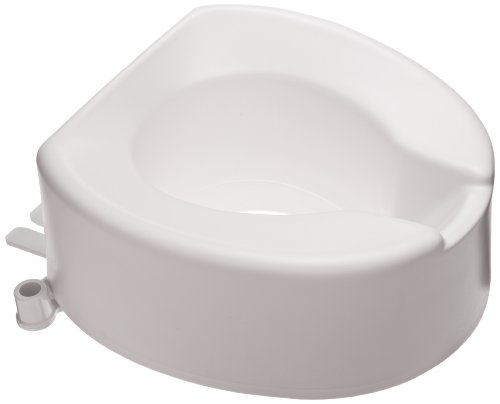 SP Ableware Maddak Tall-Ette 6-Inch Elongated Elevated Toilet Seat (725831006), white