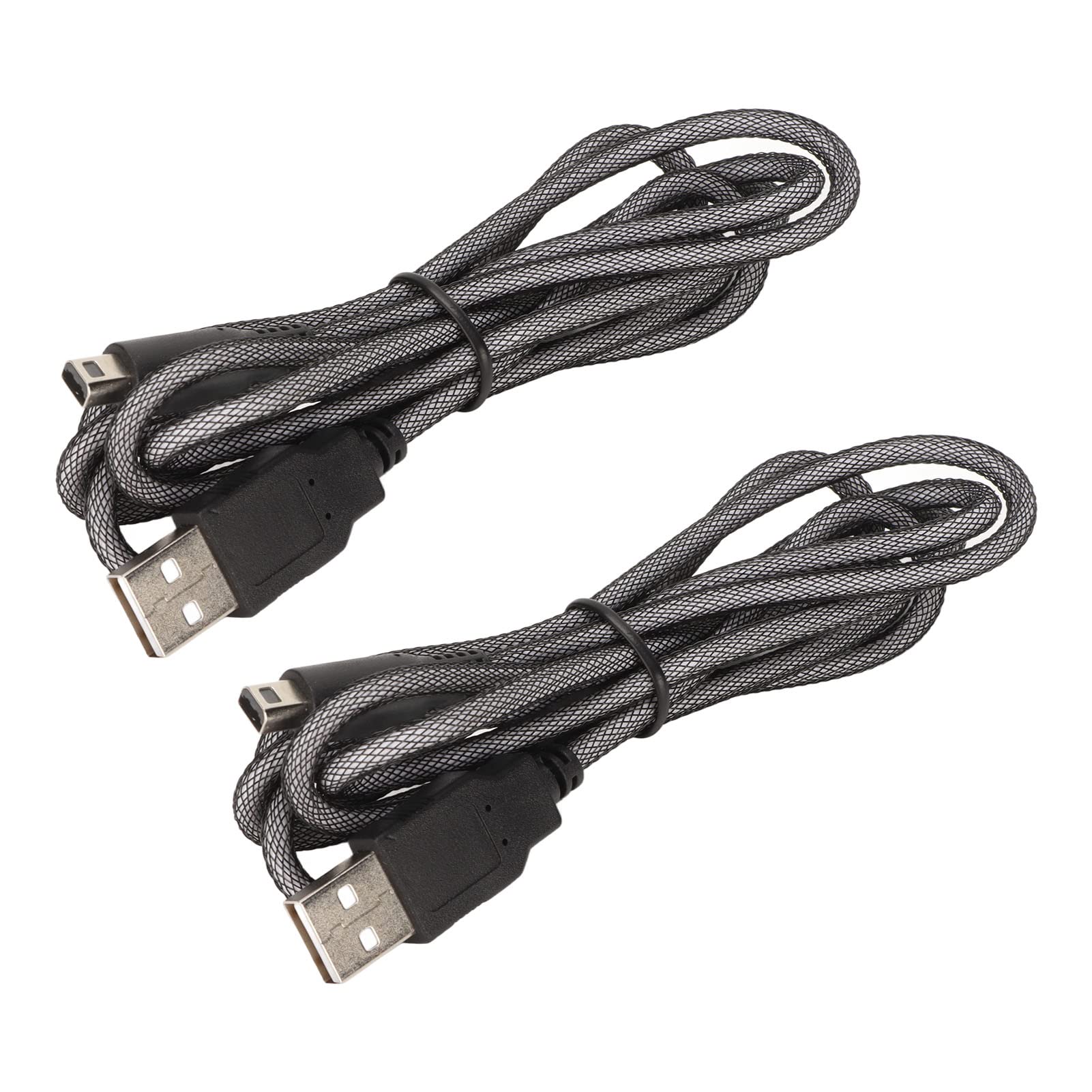 PUSOKEI 2Pcs 3DS 2DS USB Charger Cable, Power Charging Cord Compatible with 2DS 3DS 3DS XL New 3DS New 3DS XL New 2DS XL NDSI NDSI LL