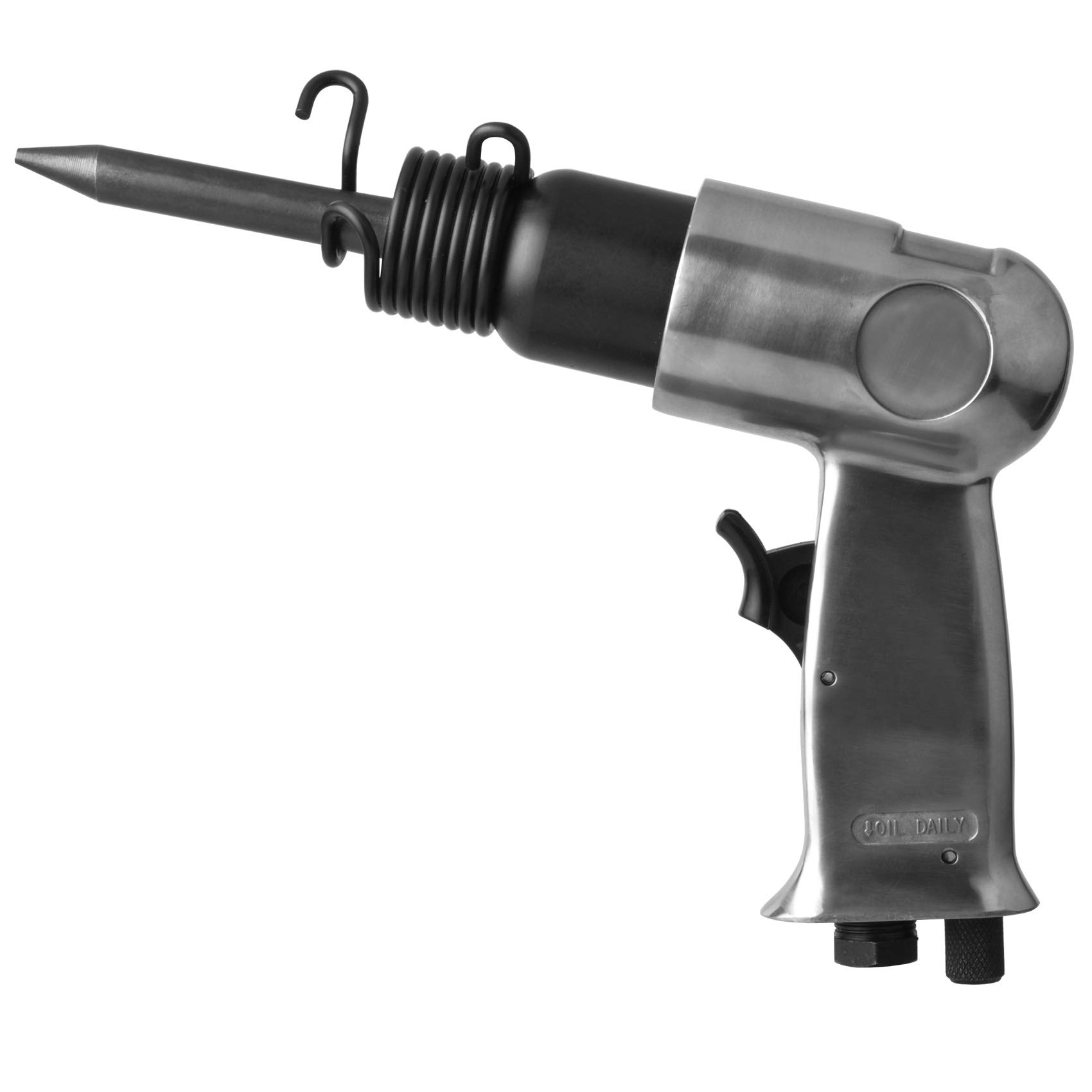 PROSHI 150mm air hammer kit 4-chisels, 4500 BPM, pneumatic hammer shovel tool, air chisel pneumatic shovel tool, pneumatic tools, air shovel by PROSHI