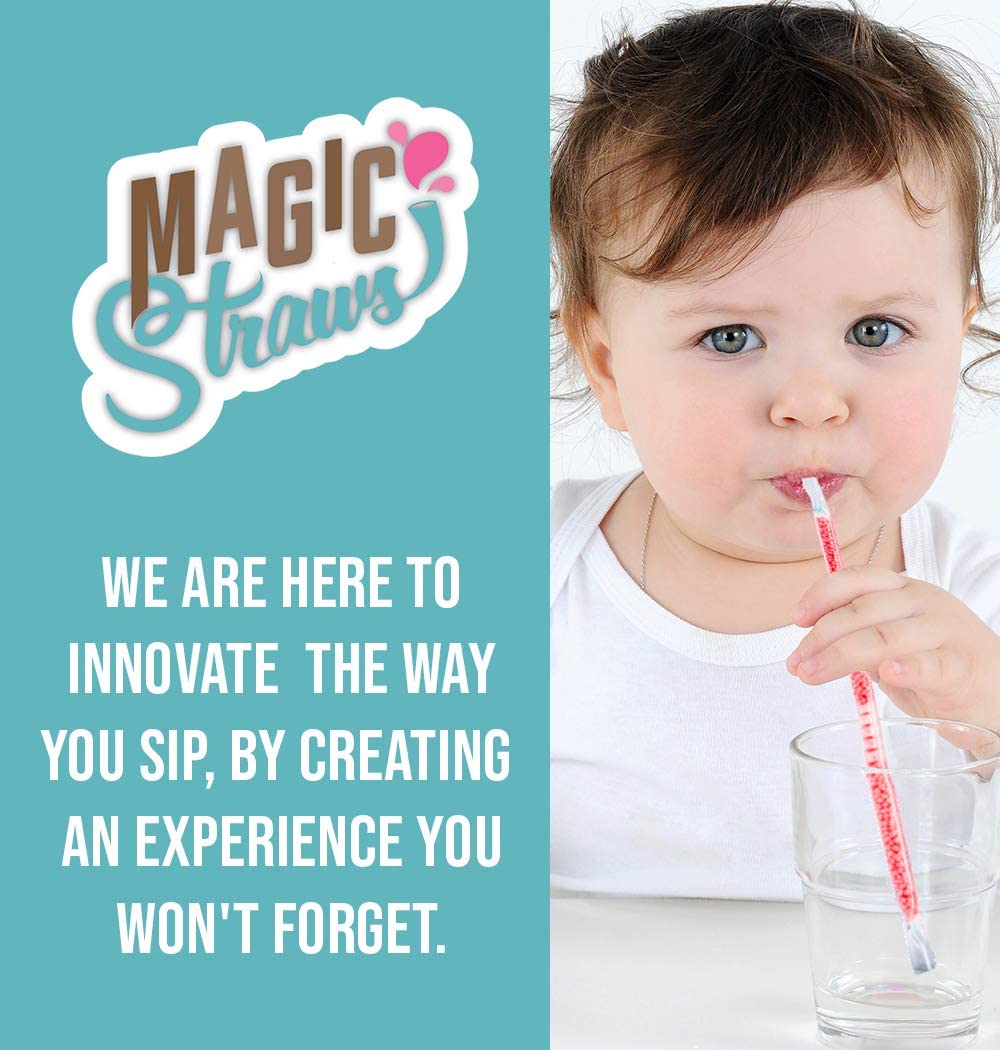 Milk Magic Strawberry Milk Straws (Box of 24) Milk Flavoring Straws
