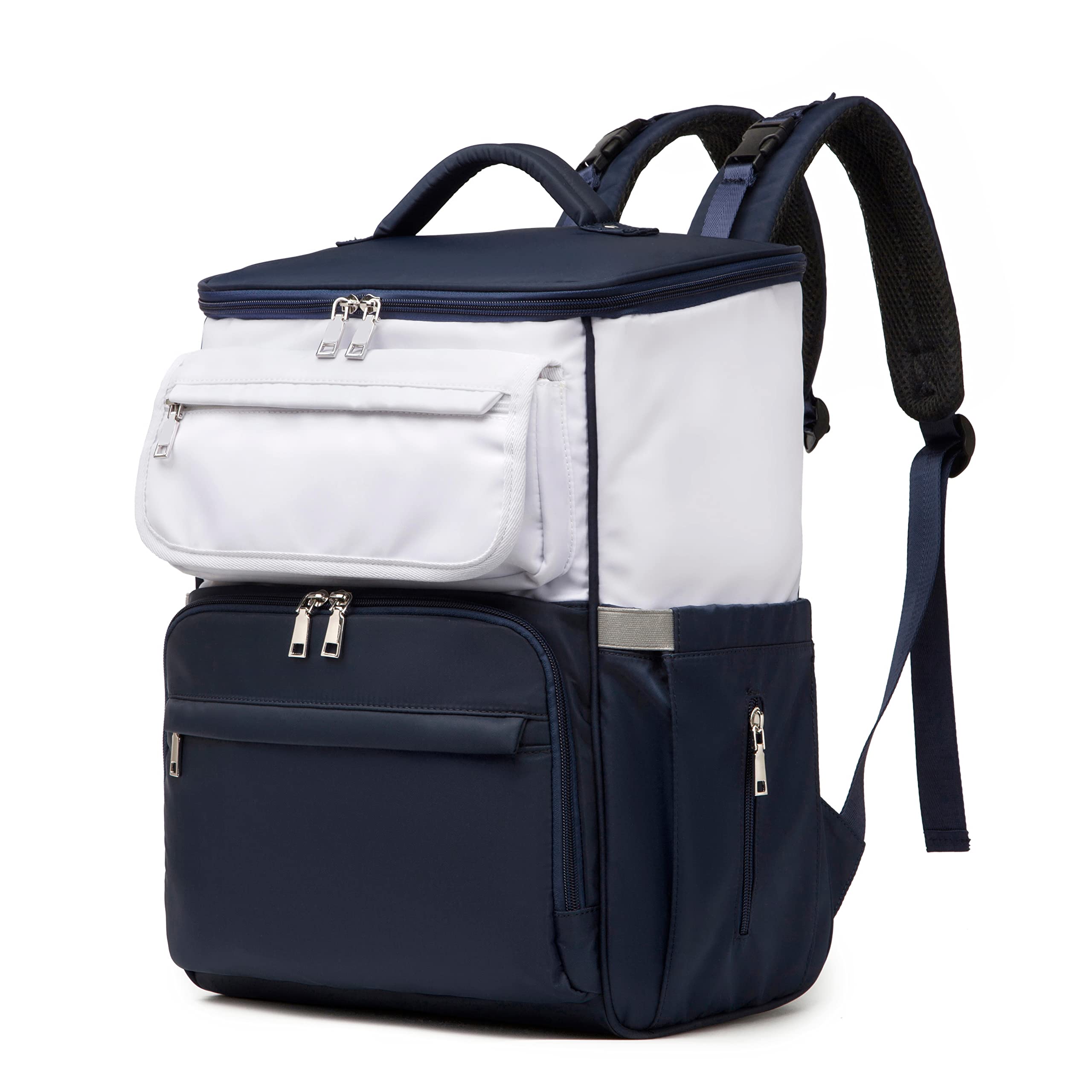 seyfocnia Diaper Bag Backpack, Large Capacity Diaper Bag for Mom and Dad Backpack Diaper with Insulated Pockets and Stroller Straps