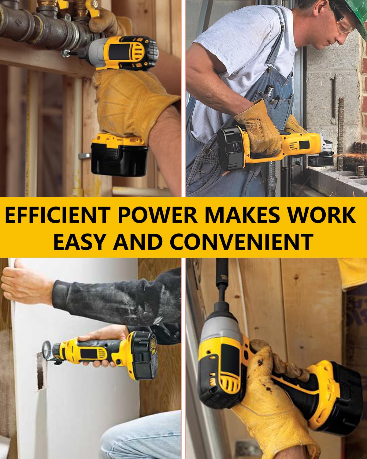 Wryfzxd Upgraded 4.5Ah Replacement for Dewalt 18V Battery DC9096 DC9098 DC9099 Compatible with Dewalt 18V XRP Battery Compatible with Dewalt 18 Volt Batteries Cordless Power Tools 2Pack