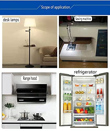 Light maker E14 LED Bulb 1.5W Refrigerator Light Bulb 120V (Daylight White)