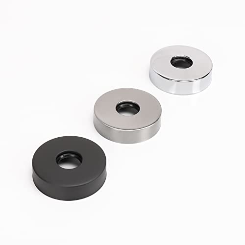 NearMoon Shower Arm Flange, Stainless Steel Replacement Escutcheon Cover Plate for Universal Standard ShowerHead Arm (2.4 Inch, Brushed Nickel)