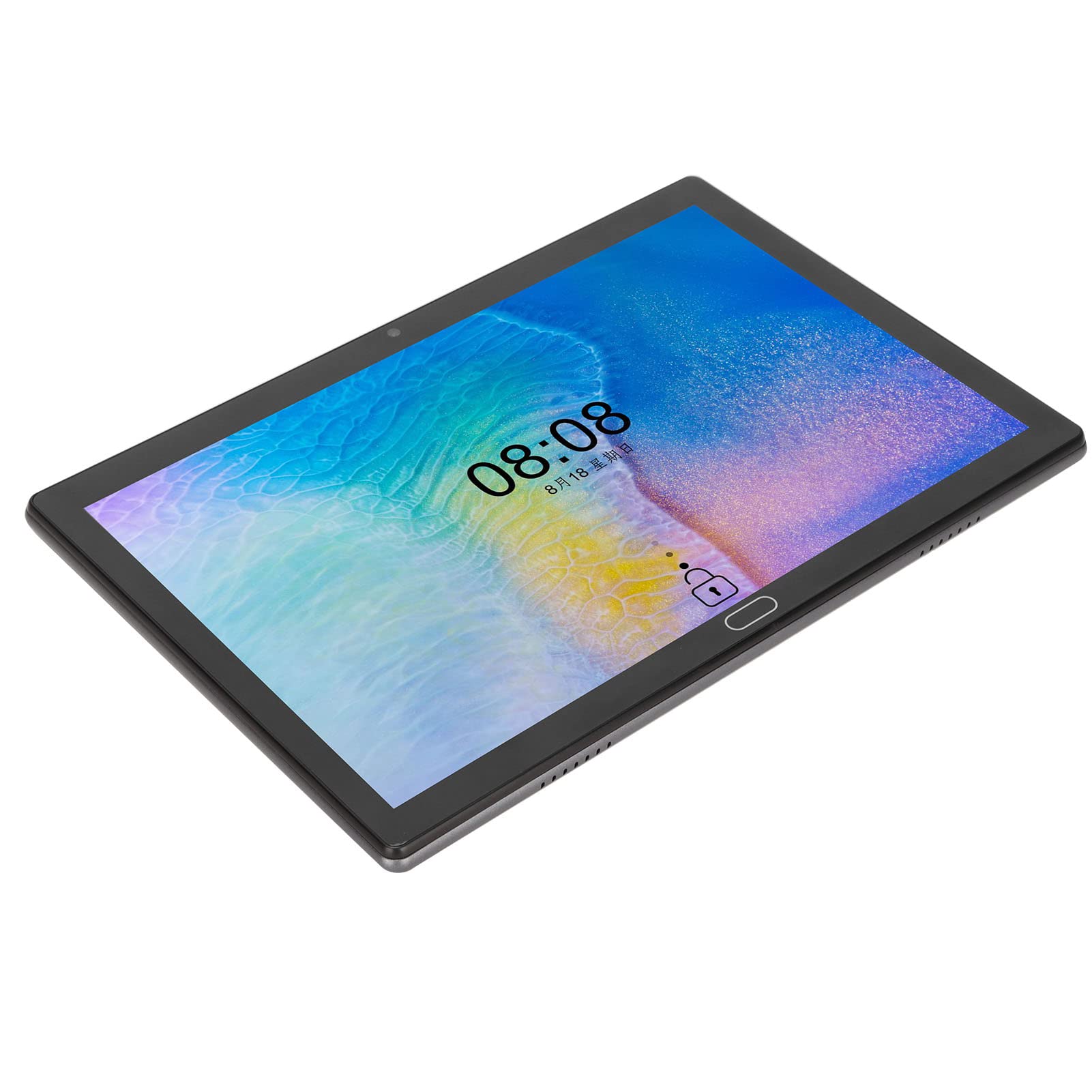 RongM Tablet PC, Dual Card Dual Standby 100240V USBC Charging Port HD Tablet Support Multilingual Support 4G Calls for Android10.1 (US Plug)