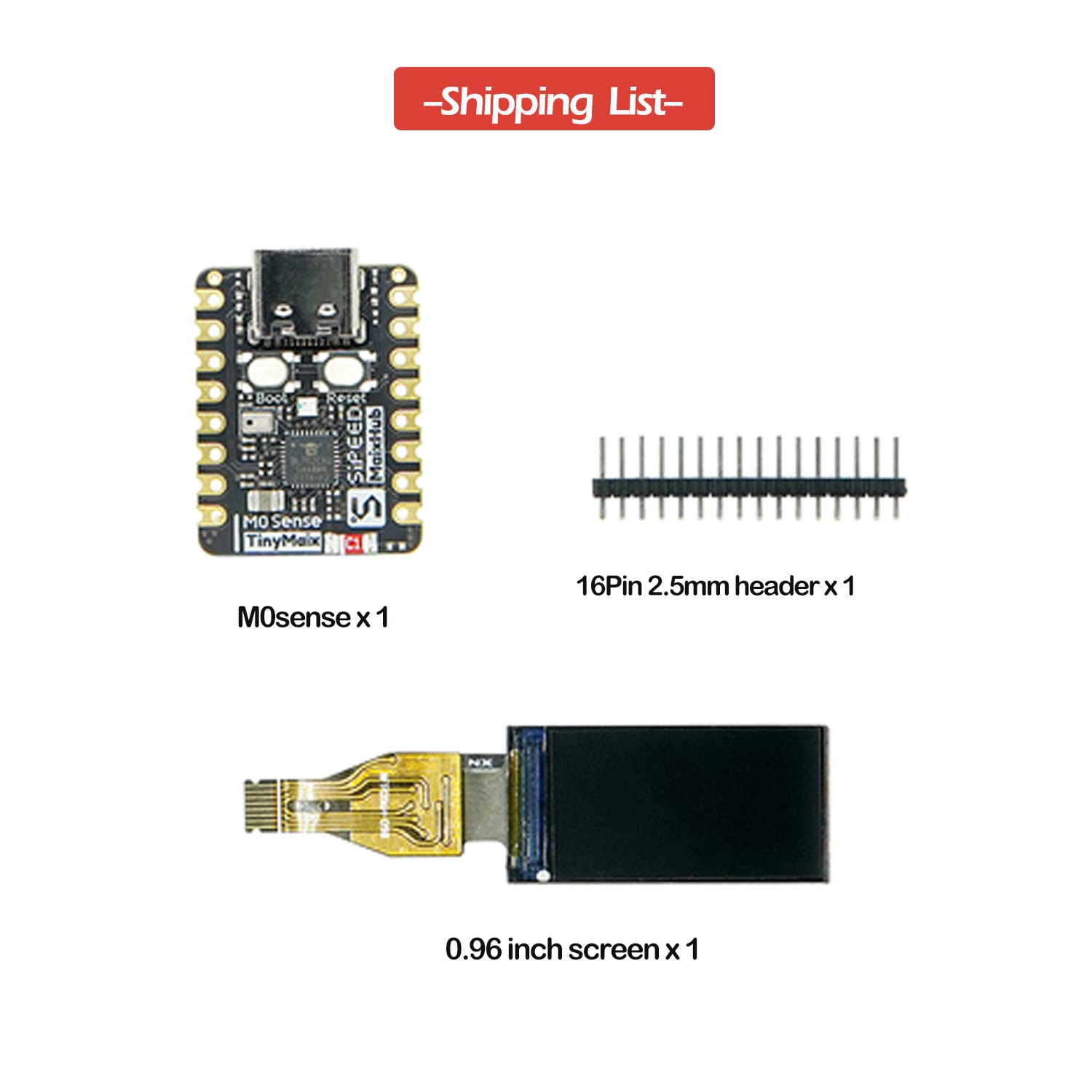 Sipeed M0sense tinyML RISC-V Tiny fingertip AIOT Development Board Based on 32 bits RISC-V BL702 MCU with FPU Onboard 2Mbps BLE and 2.4Ghz Bluetooth V5.0 Support FreeRTOS System