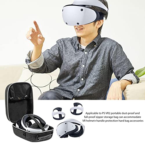 Playstation Vr2 Hard Carrying Case | Multifunctional Felt Psvr2 Case for PSVR Headset | Playstation Storage Accessories Suitable for Travel Suitcase Hard Case for PS VR Accessories