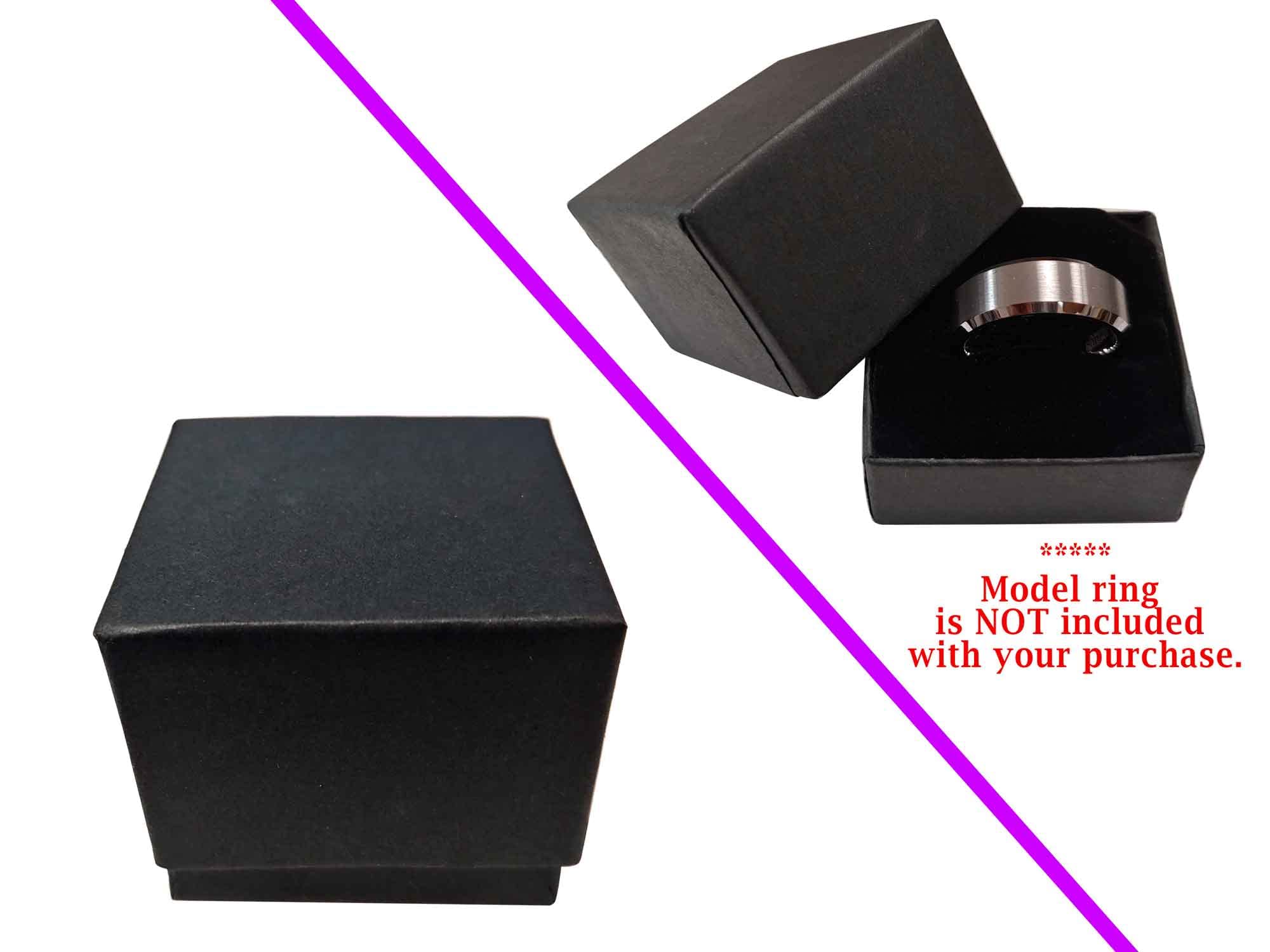 Jewelry Avalanche 4mm Comfort Fit Tungsten Wedding Band, Polished Classic Dome Tungsten Carbide Ring, Tungsten Anniversary Ring #015s7.5