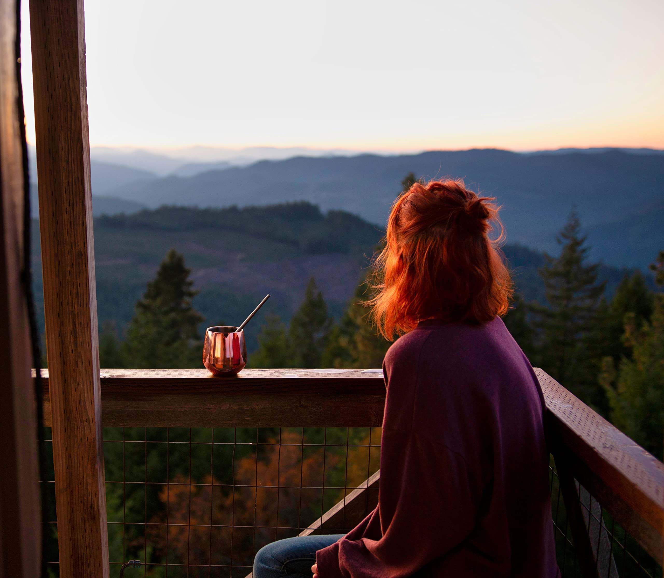 Outlery | Collapsible, Reusable Straw for Travel and Day Trips - an Environmentally Friendly, Stainless Steel Metal Straw with a Telescopic Portable Design