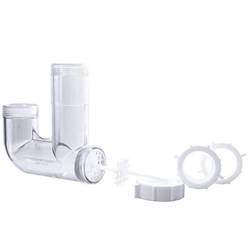Quick Clean Sink Trap | 1 1/4" & 1 1/2" P-Trap Replacement Upgrade | Jewelry Catcher | DIY Unclog Your Drain | No Tools Required | Bathroom/Salon Hair Trap | Made in USA | Veteran Owned