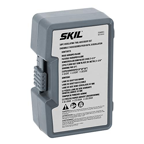 SKIL 18 Piece Oscillating Multi Tool Accessory Set – OSA8001