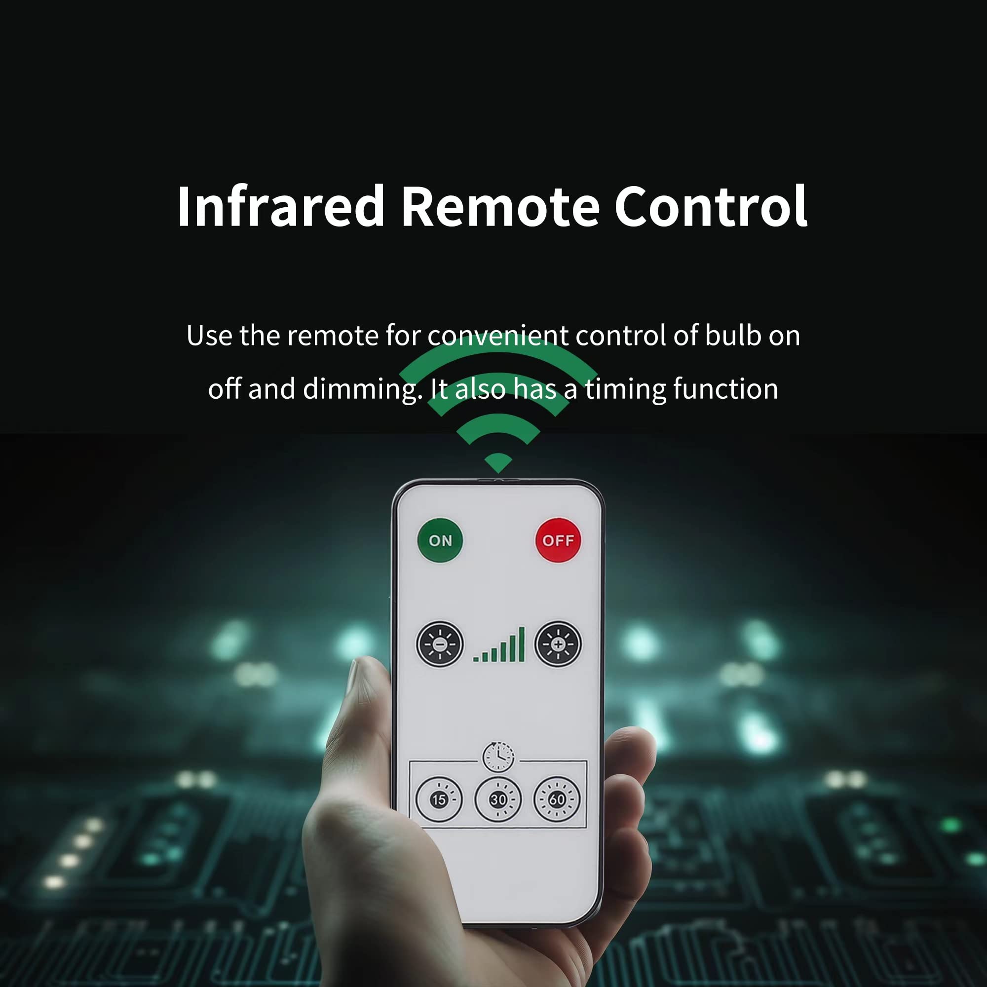 USB Rechargeable Light Bulbs with Remote, Dimmable and Timer, Wireless Light Bulbs no Plug for Lamp Refresh Long Lasting Battery Light, 2600MAH Battery Operated LED Bulbs for Home Power Outage, 900LM