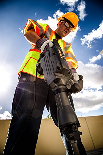 TR Industrial-Grade 4-Piece Electric Demolition Jack Hammer, with 3 Bits - Point, Flat, Scoop Shovel Spade Bit