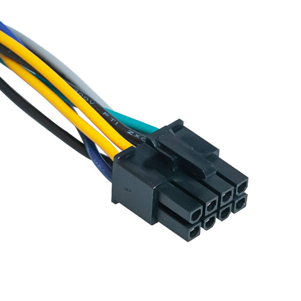 IESTAR Main Power 24 pin to 8 pin ATX Power Supply Adapter Cable for DELL Optiplex 3020 7020 9020 Precision T1700