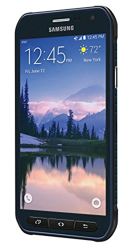 Samsung Galaxy S6 Active G890A 32GB 16MP Camera Unlocked GSM 4G LTE Octa-Core Smartphone, Blue