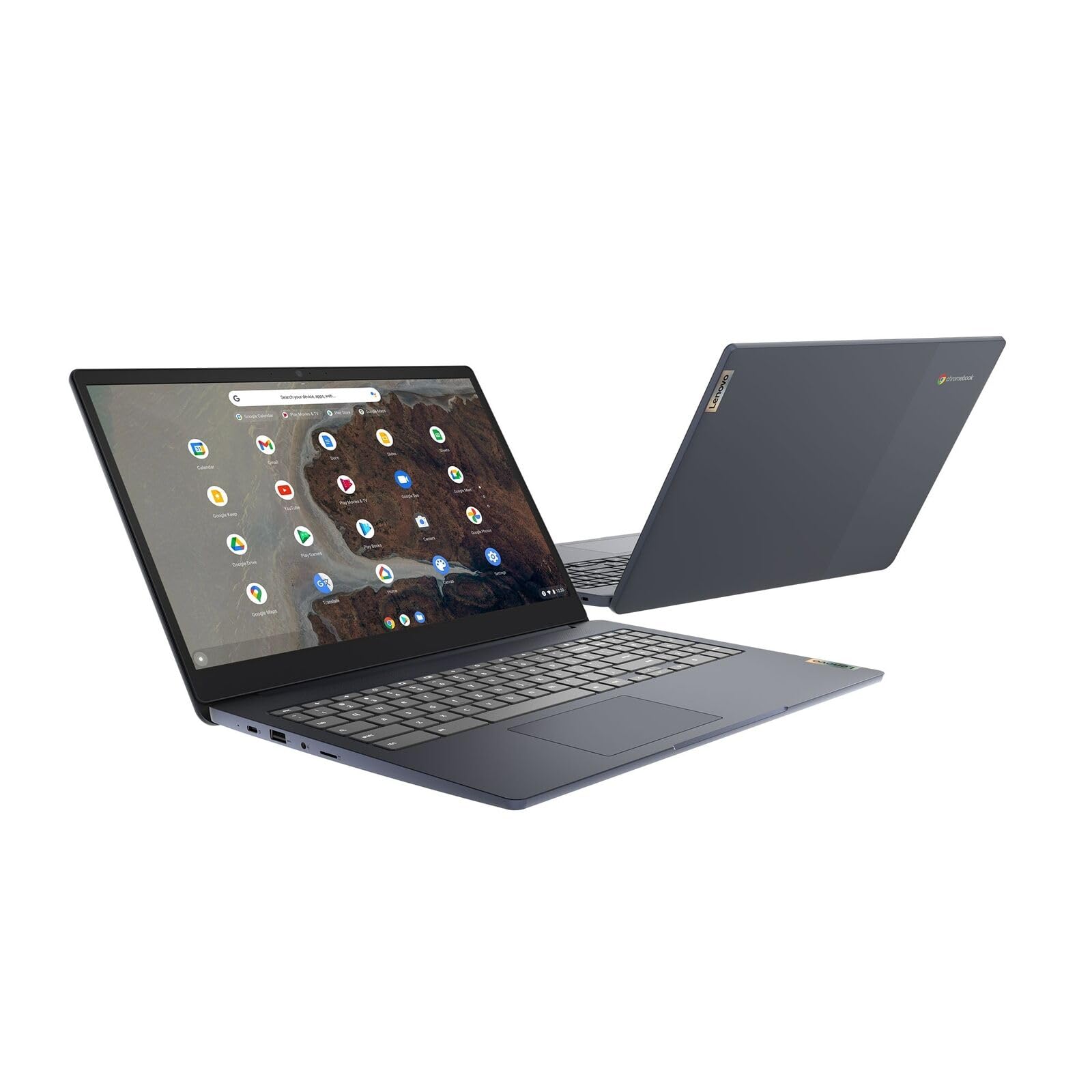 Lenovo 2023 Newest 3i Chromebook Laptop, 15.6" FHD IPS Touchscreen, 4GB RAM, 192GB Storage (128GB eMMC+64GB Micro SD Card), Intel Pentium Quad-Core Processor, WiFi, Bluetooth, USB-C, Chrome OS