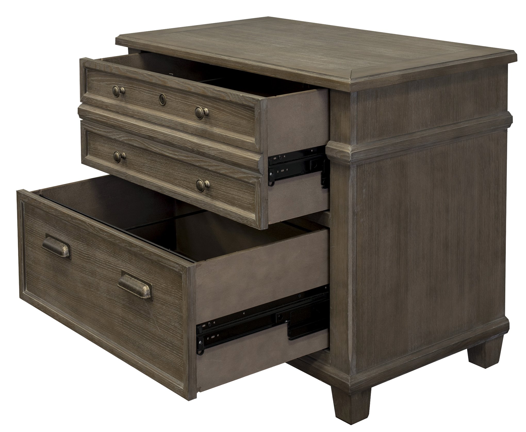 Martin Furniture Lateral File, Weathered Dove