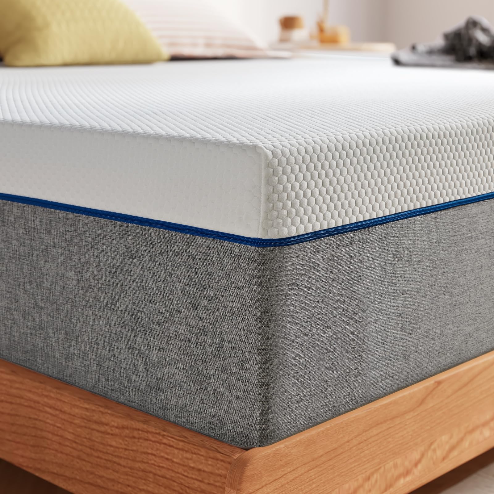 Twolike Full Mattress 10 Inch Full Gel Memory Foam Mattress,Full Size Mattress in a Box, Medium Firm, Mattresses Full Size 75"*54"*10"