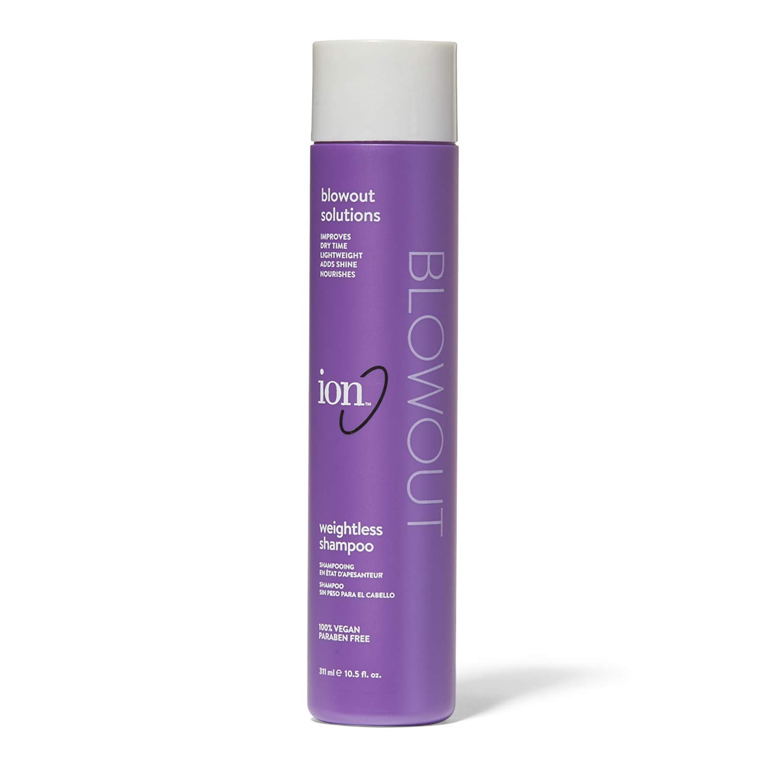 ion Blowout Weightless Shampoo, Gently Cleanses, Reduces Frizz