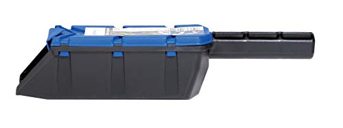 Scoop Spreader for Grass Seeds/Fertilizer/Sand/Salt, Multi-Use Hand Spot Spreader Effortlessly Spread Salt or Sand on Driveways, Walkways and Parking Spots in The Winter - up to 70 oz.