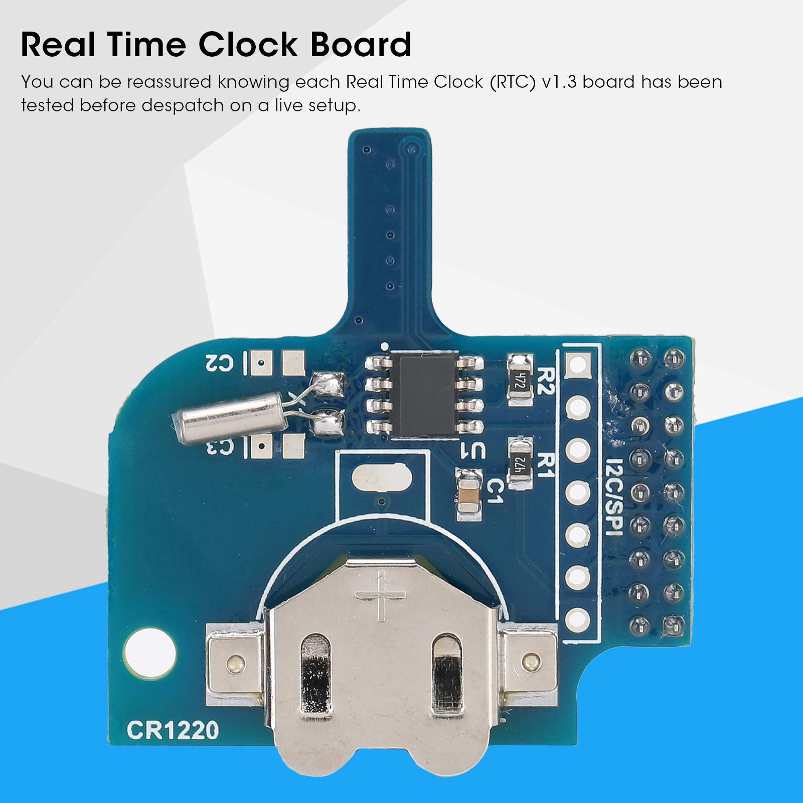 Time Module, Full Assembled Neo Geo ROM Library Playable Time Module Board with Cr1220 Backup for Mister‑RTC