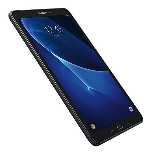 Samsung Galaxy Tab A SM-T580 10.1-Inch Touchscreen 16 GB Tablet (2 GB Ram, Wi-Fi, Android OS, Black) Bundle with 32GB microSD Card