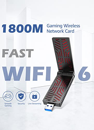 WiFi6 USB Adapter+WiFi 6 AX1800 Wireless Router