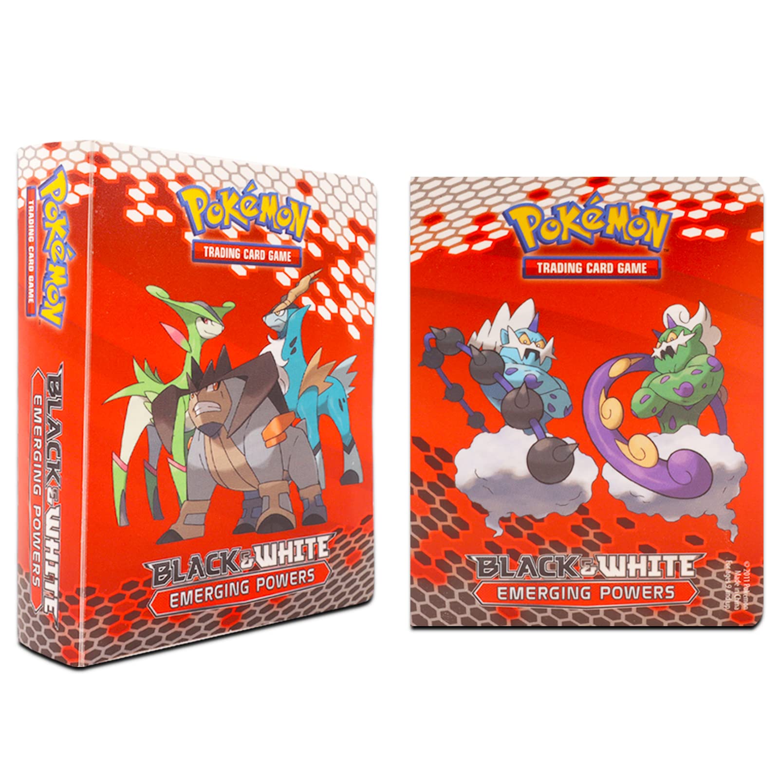 pokeball Pokemon Binders for Cards Bundle ~ 6 Pack Assorted Pokemon Album Card Holder, Each Holds 60 Cards Plus Door Hanger | Pokemon Card Carrying Case, Mini