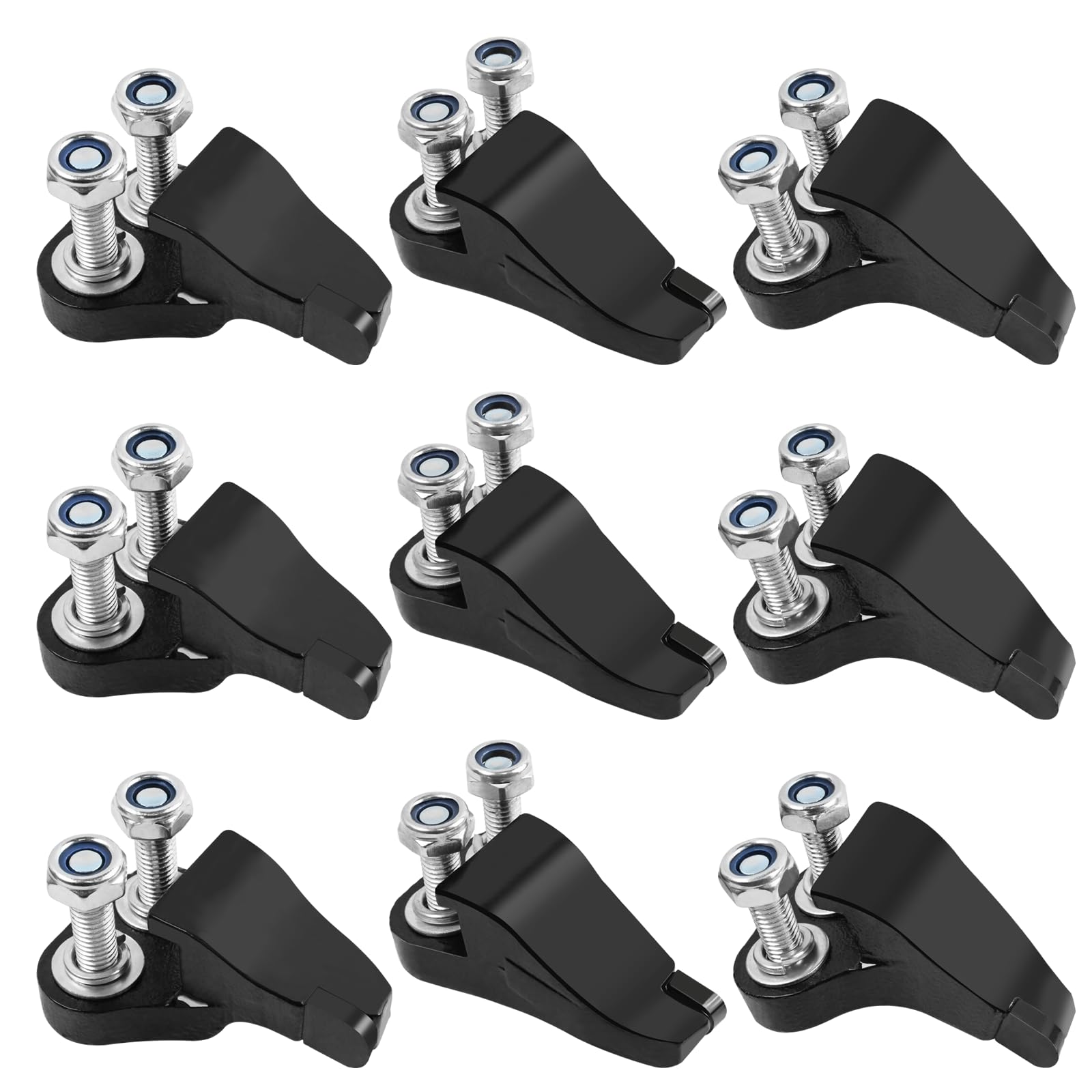 XQK Set of 9 Carbide High Speed Cutting Teeth Fits DK2 Stump Grinder Model OPG777 & for Power King Stump Grinder Model PK0803