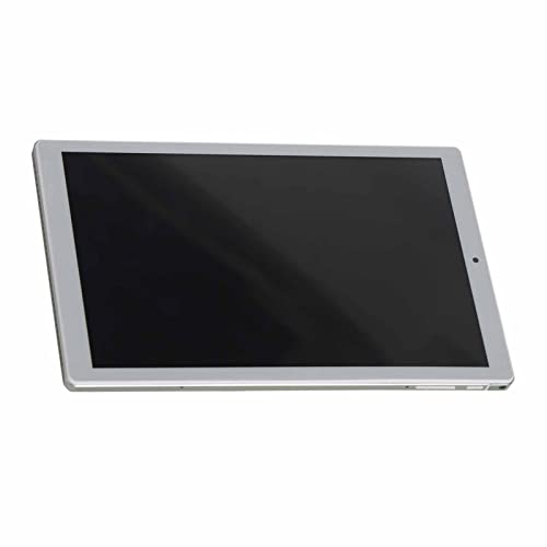 Qinlorgo HD Tablet, Octa Core CPU 5G WiFi 10in Tablet 64GB ROM 100 to 240V for Entertainment (US Plug)