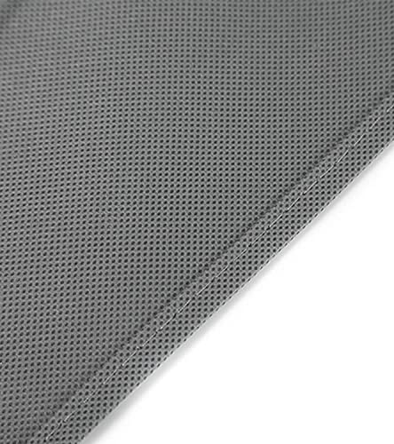 ST-BEST-P Bra and Underwear Hanging Storage Organizer Mesh Pockets Dual Sided Wall Shelves Space Saver Bag Sock Underpants Drawer Closet Clothes Rack (Gray:(5+10pockets))