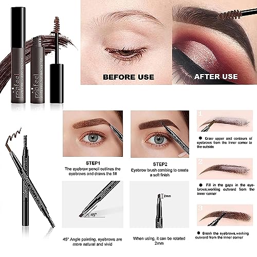 Melemando All In One Makeup Kit 27 Piece Makeup Kit for Women Full Kit, All in One Makeup Sets Include Eyebrow Eyeliner Eyeshadow Mascara Foundation Concealer Lip Gloss Lipstick Makeup Brush (MKit-03)