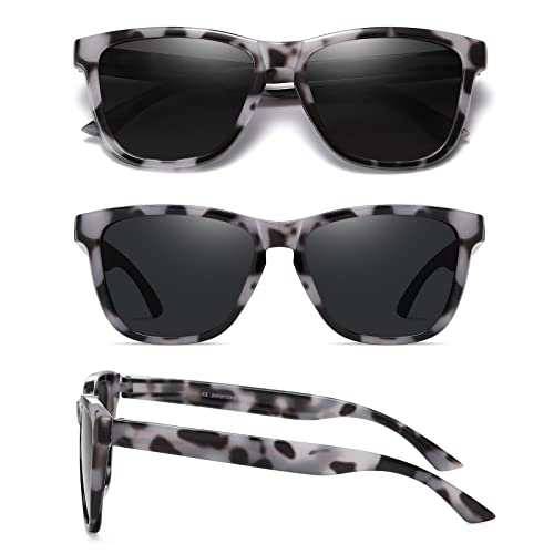 Polarized Sunglasses for Women Men Classic Retro Designer Style Fashion UV400 Protection