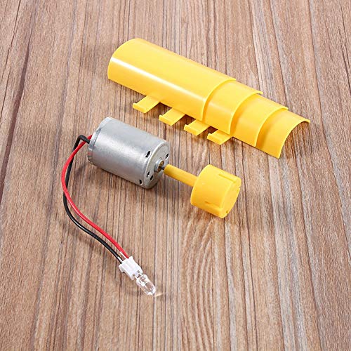 Omabeta Wind Turbine DIY Kit Health Gear Vertical Wind Generator Small Motor Vertical Electricity Generator for Science Education Teaching Physical Power Generation Principle