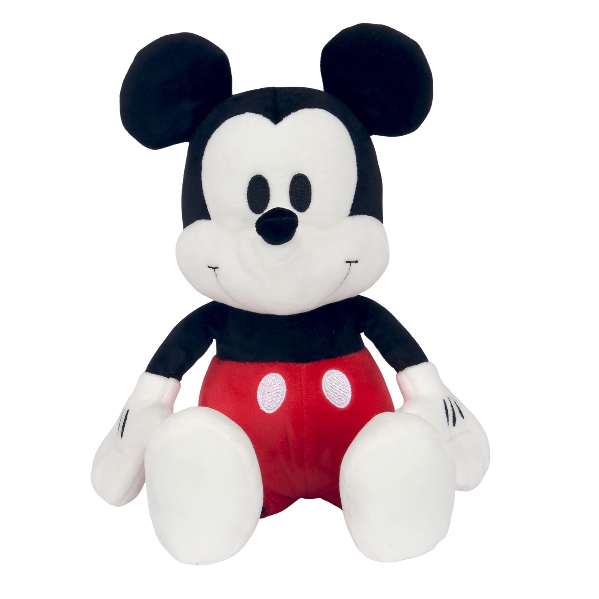 Lambs & Ivy Disney Baby Mickey Mouse Plush Stuffed Animal Toy