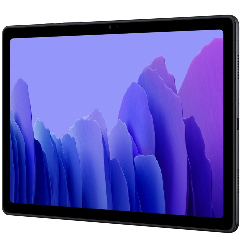 Samsung Galaxy Tab A7 10.4" (32GB, 3GB, WiFi + Cellular) Snapdragon 662, 4G LTE Tablet GSM Unlocked (Global, T-Mobile, AT&T, Metro) International Model SM-T505 (w/Smart Folding Case, Gray)
