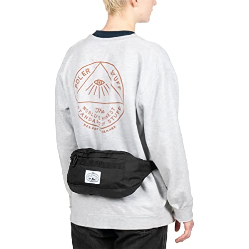 Poler Mystery Tour Hip Bag, Black, One Size, 221BGU1604-Black-O/S