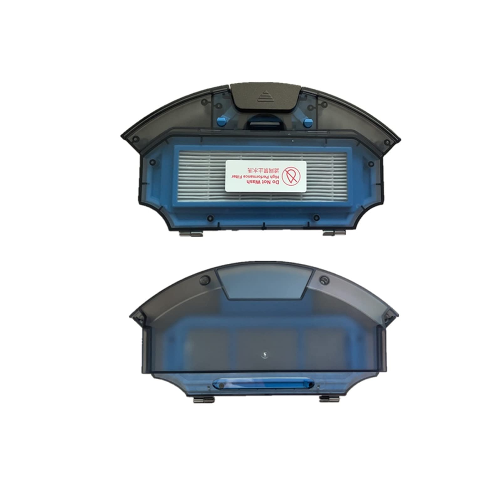 Robot Dust Bin Box HEPA Filter Compatible With SilverCrest SSRA1 Robotic Vacuum Cleaner Large Dustbin Spare Parts Accessories Replacement