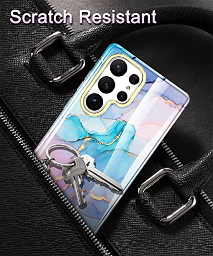 Turquiase for Samsung Galaxy S23 Ultra Case, Lightweight and Stylish Full Body Shockproof Protective Rugged TPU Case for Galaxt S23 Ultra