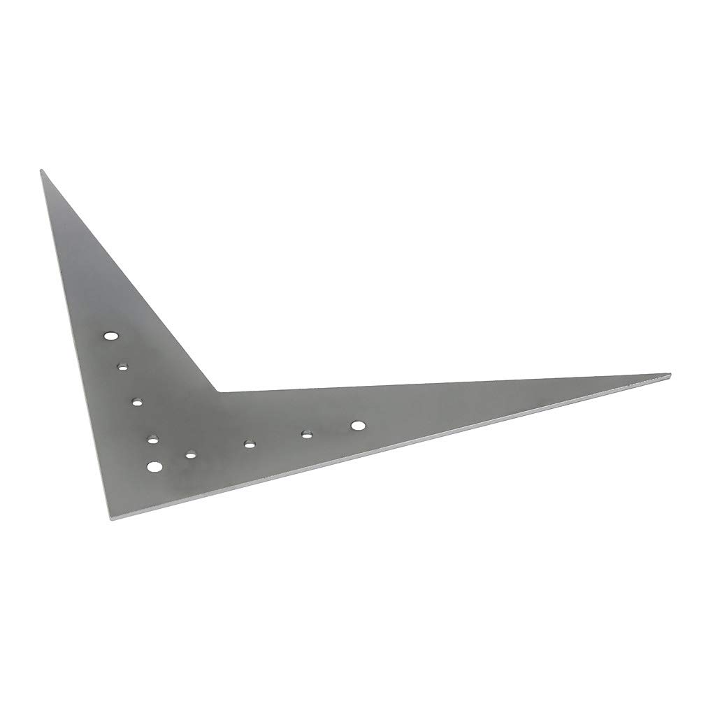 IKN Chrome Metal Flying V Guitar Bridge Tailpiece for Flying V Guitar Parts