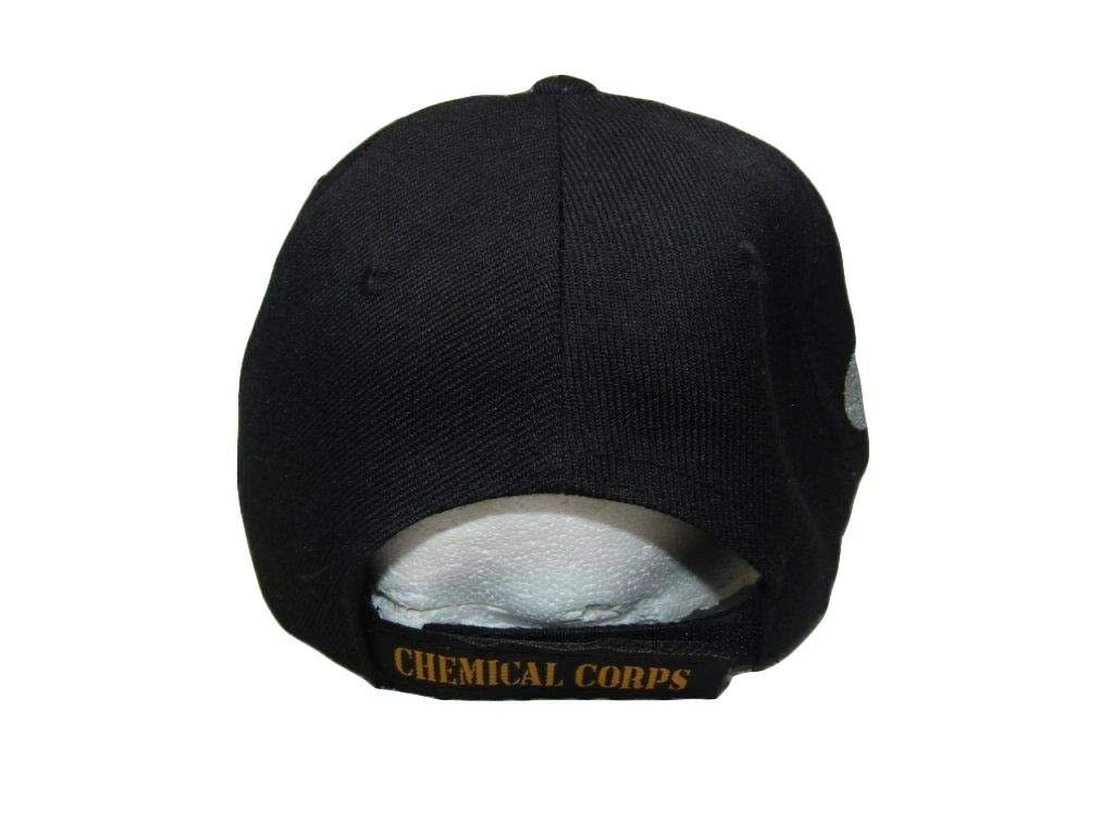 Let it Fly U.S. Army Chemical Corps Shadow Black Embroidered Hat Cap