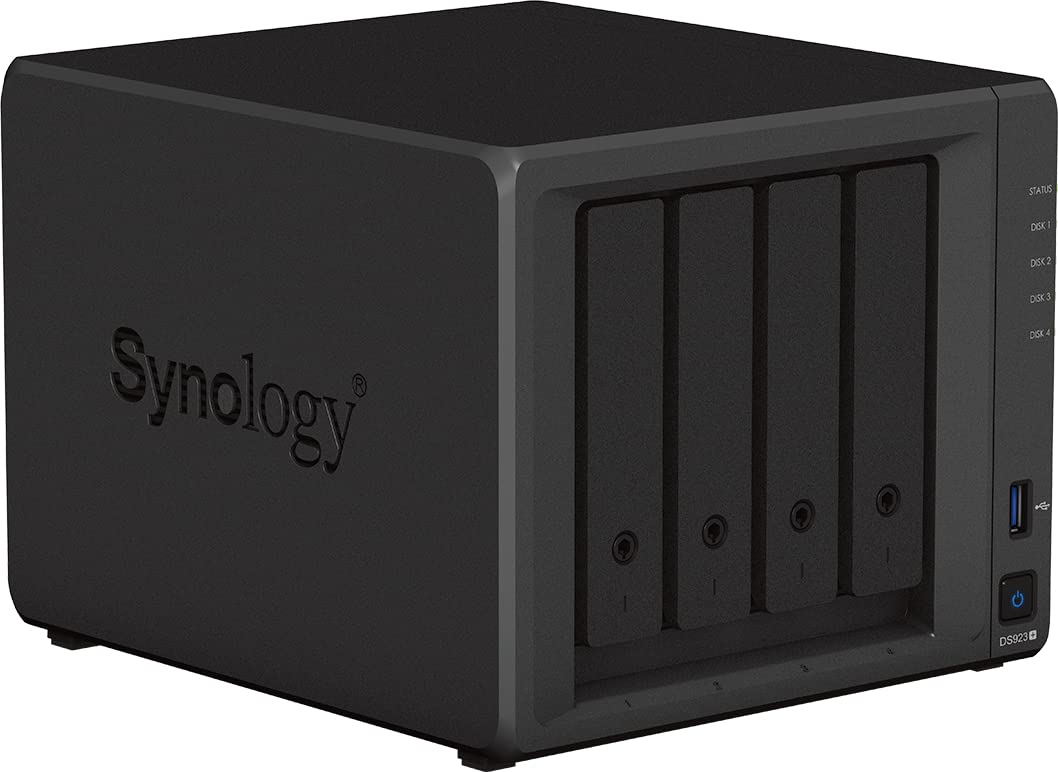Synology 4-Bay DiskStation DS923+ (Diskless) & Network Upgrade Module adds 1x 10GbE RJ-45
