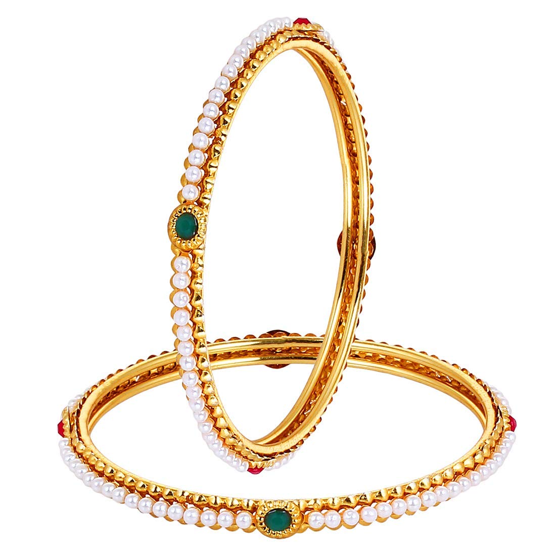 Kalyani Gold Plated Bangles Combo of 6 Bangles Jewellery For Women