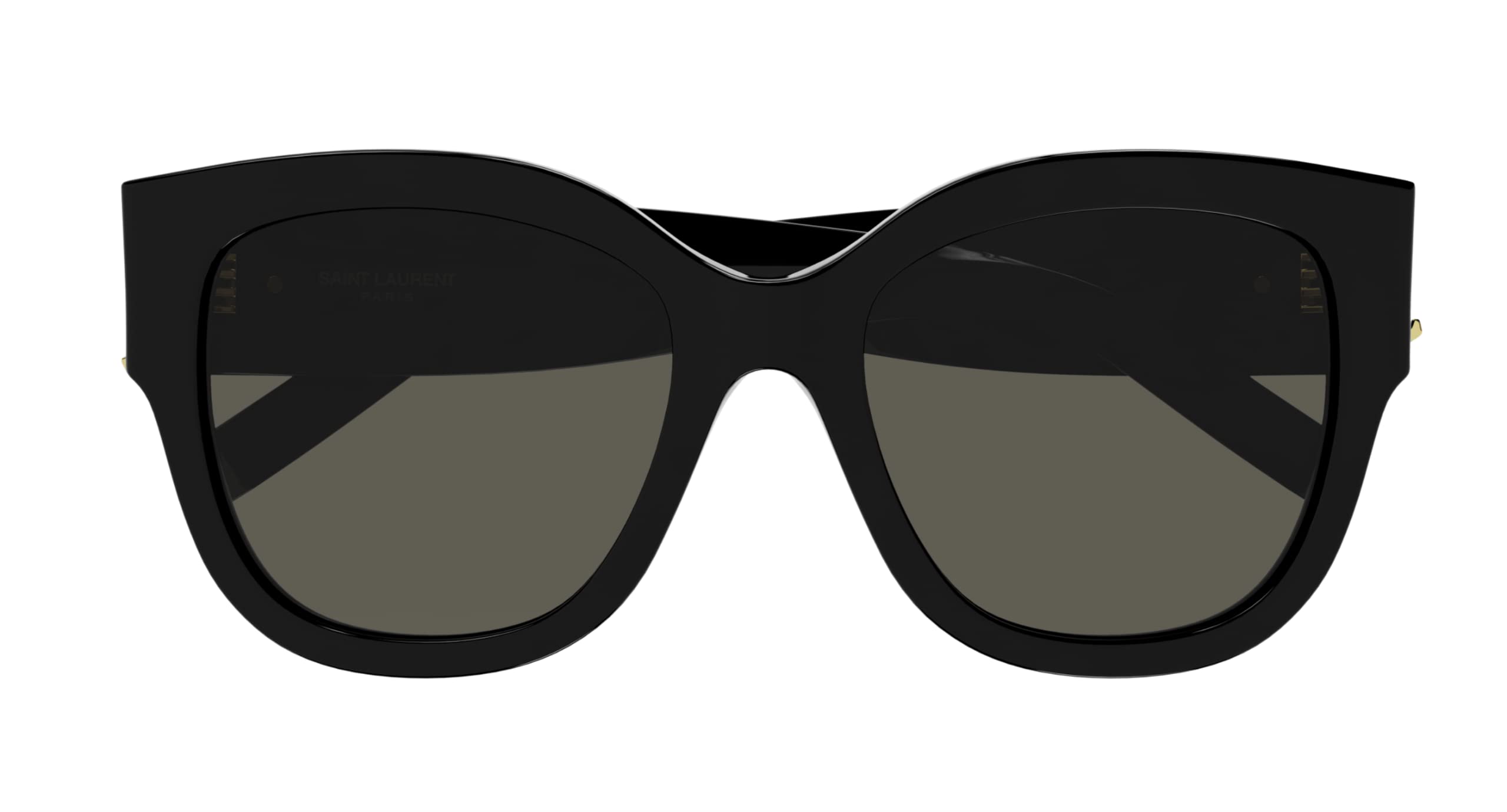 Saint Laurent SL M95/F - 001 Monogram Sunglasses + Bundle with eSHADES Luxury Eyewear Kit