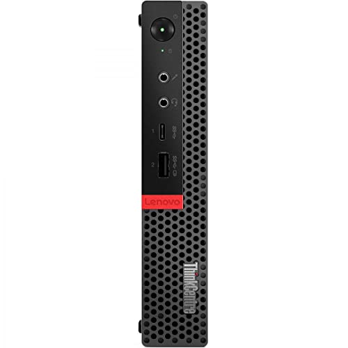 Lenovo ThinkCentre M920q Tiny Desktop,Intel 6 Core i5-8500T,16GB RAM,256GB NVME SSD,HDMI,DisplayPort,WiFi,Bluetooth,Wireless Keyboard Mouse,Windows 11 (Renewed)