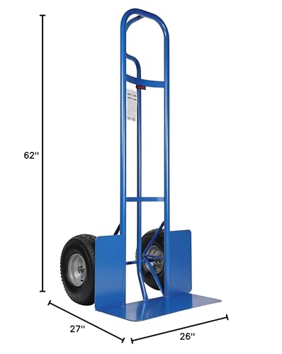Pro Lift Hand Truck Heavy Duty β Industrial Dolly Cart Horizontal Loop Handle with 1000 Ib. Maximum Loading Capacity