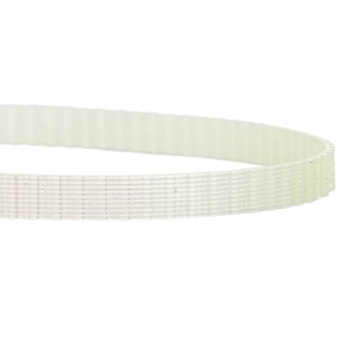Mini Lathe Belt Replacement Parts,90 Teeth Mini Lathe Belt Replacement Transparent Timing Drive Geared Belt for 0618 0618‑3B, Mini Lathe Belt Replacement Parts Mini Lathe Belt Lathe Drive Belt T