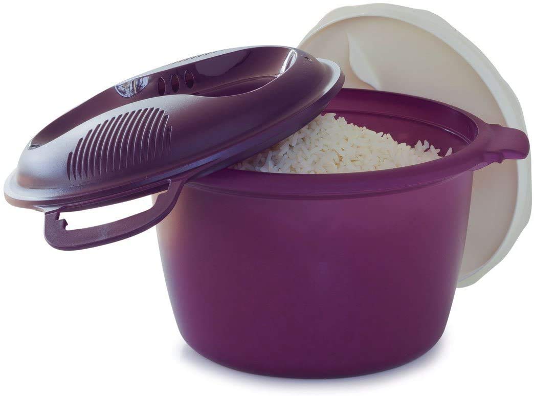 MICROWAVE Rice Maker Cooker Steamer, Pink