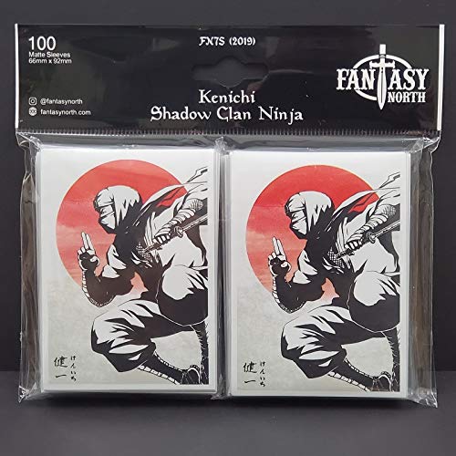 Kenichi - Shadow Clan Ninja - 100 Matte Card Sleeves (FN7S) - Fantasy North