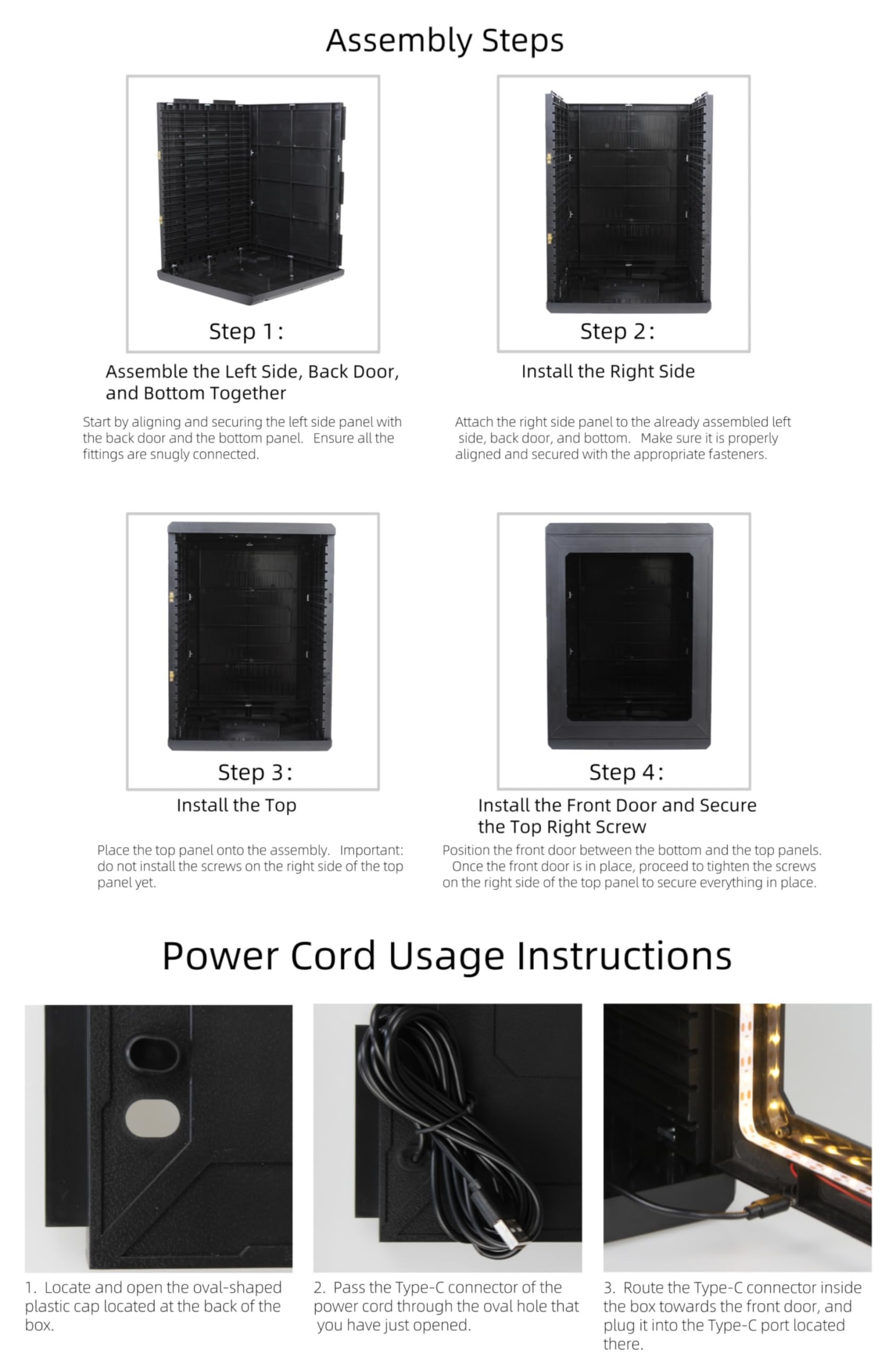 TOPQM Modular LED Miniatures Storage and Transport Case